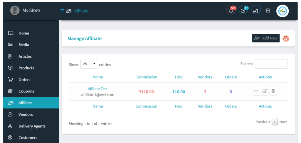 WCFM - Affiliate | WCFM Documentation
