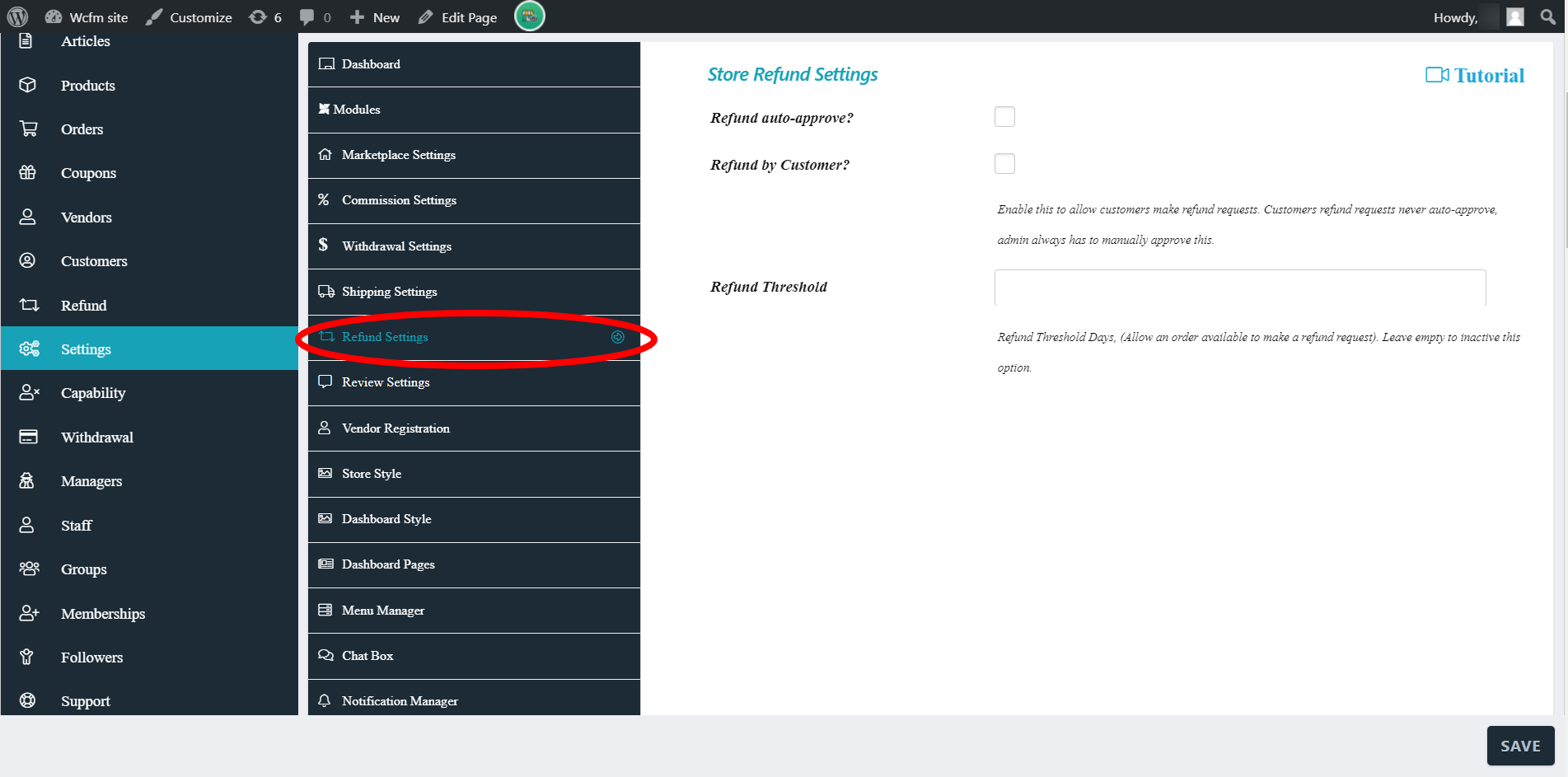Refund Request | WCFM Documentation