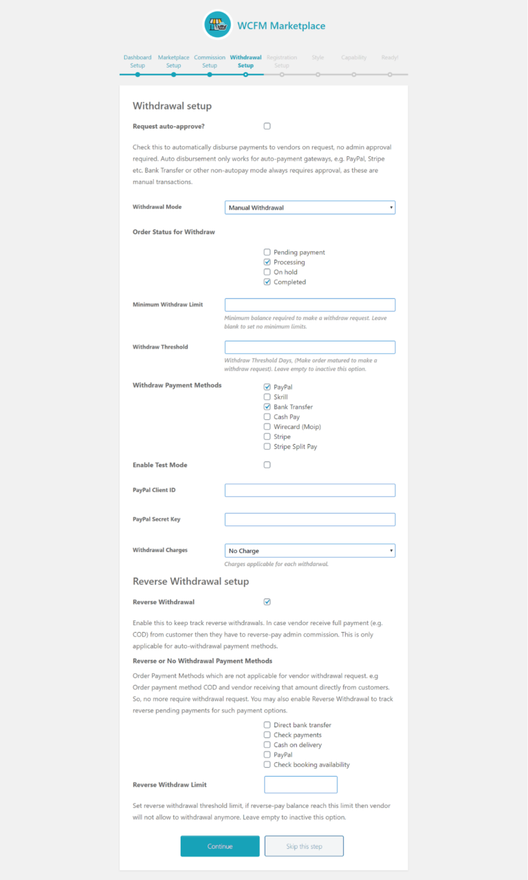 Getting-started | WCFM Documentation