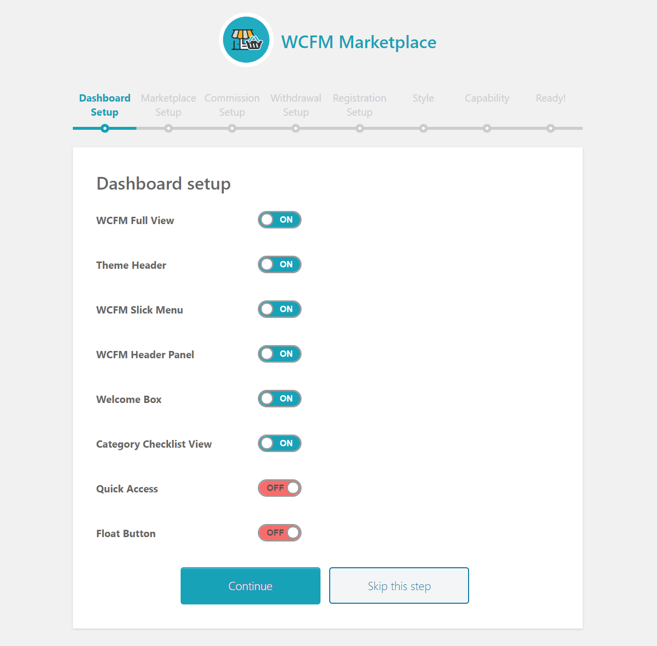Getting-started | WCFM Documentation