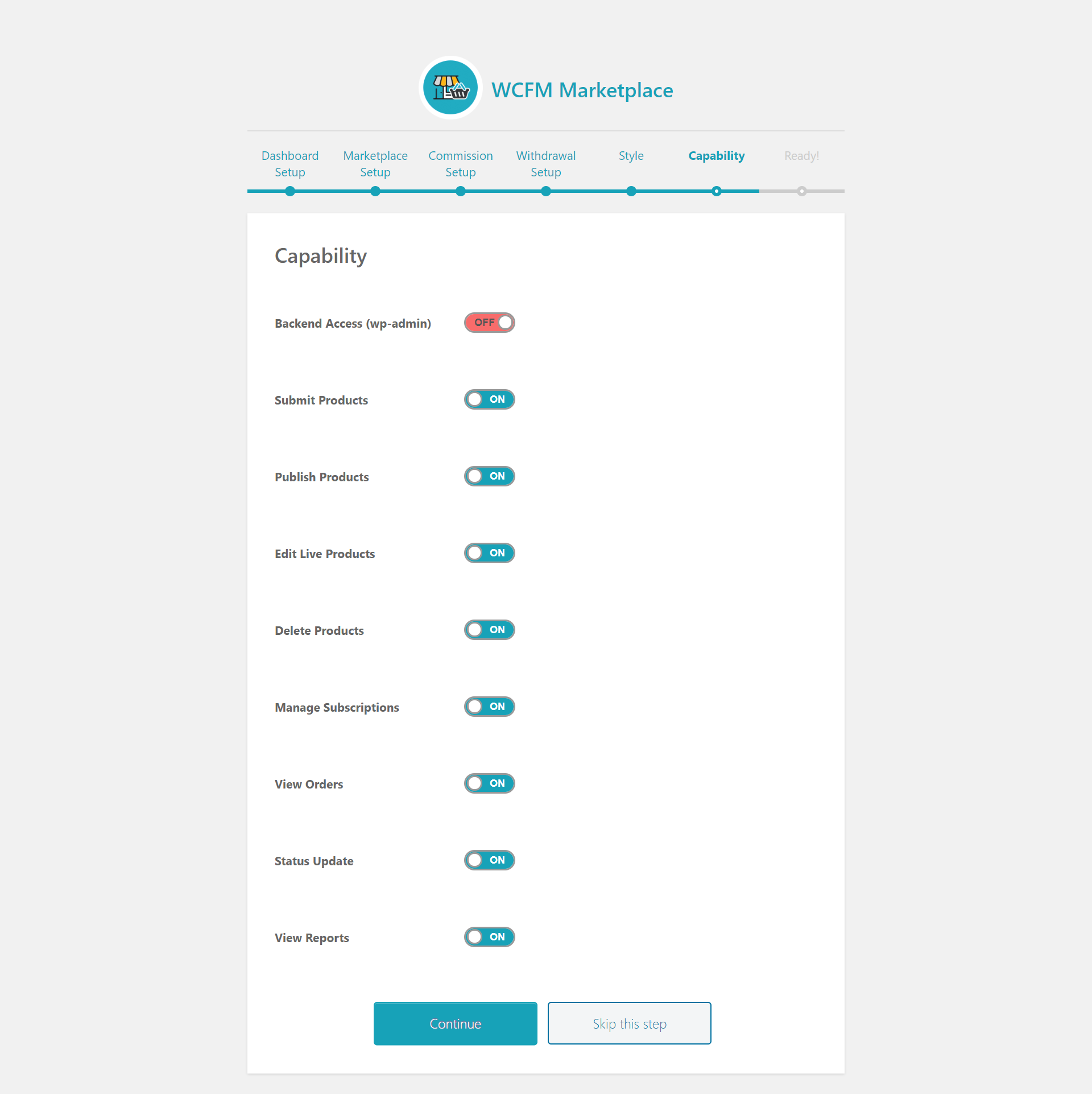 Getting-started | WCFM Documentation