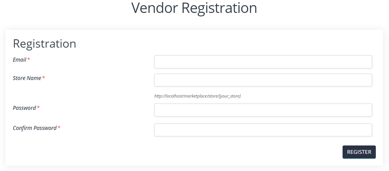 Vendor Registration | WCFM Documentation