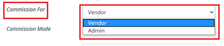 Commission | WCFM Documentation