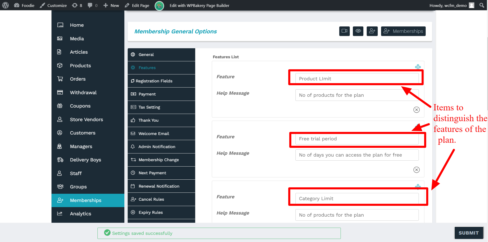 Membership | WCFM Documentation