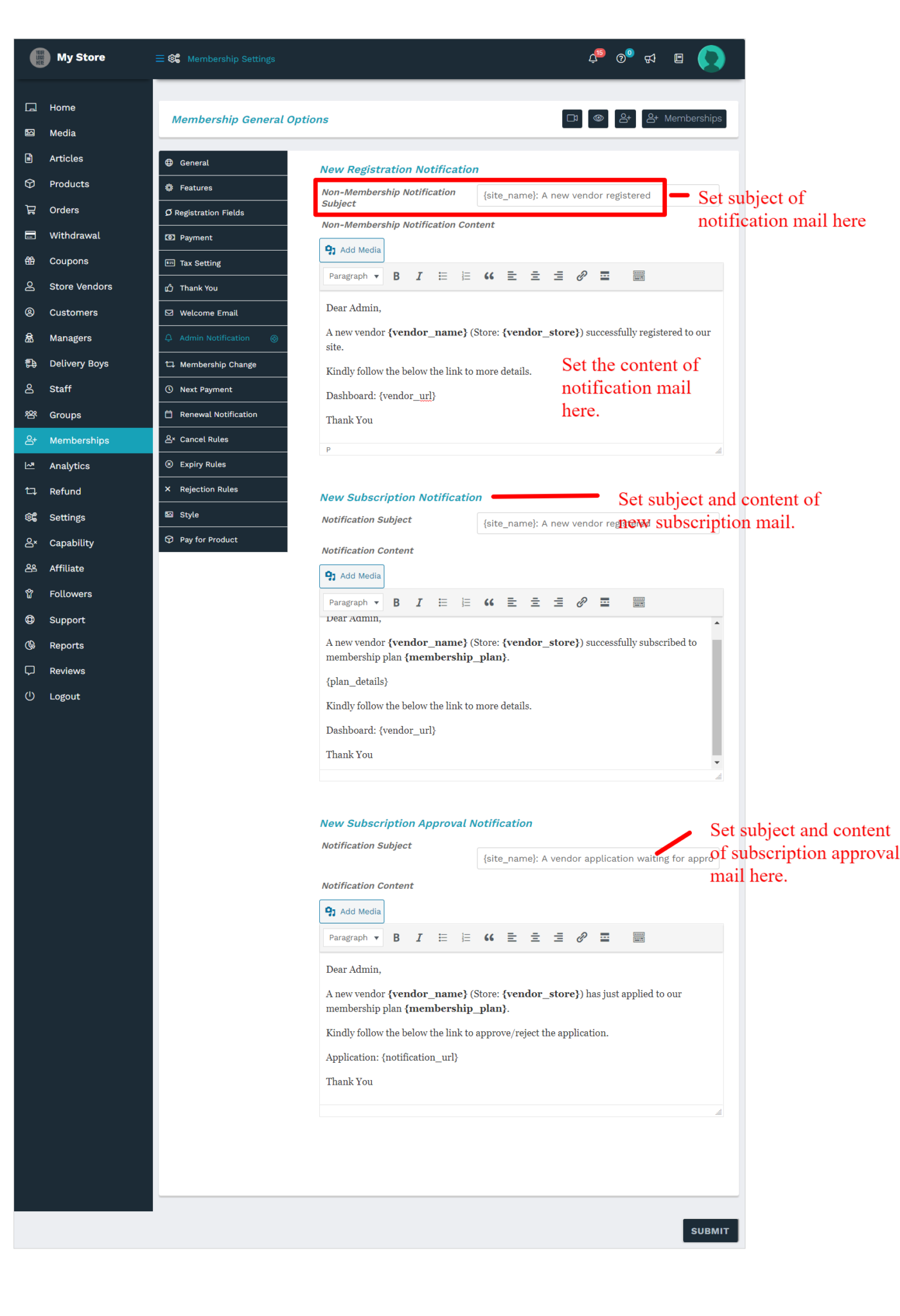 Membership | WCFM Documentation