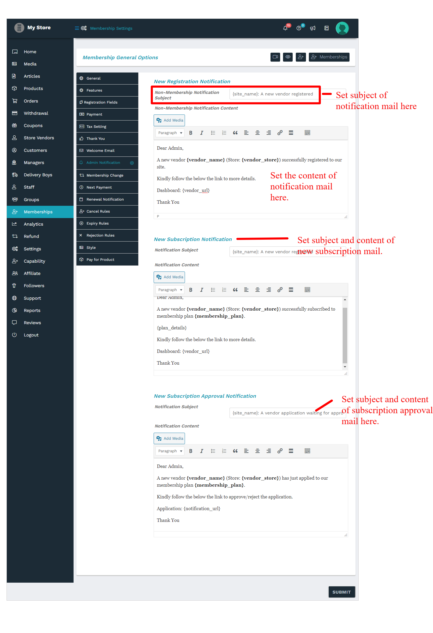 Membership | WCFM Documentation
