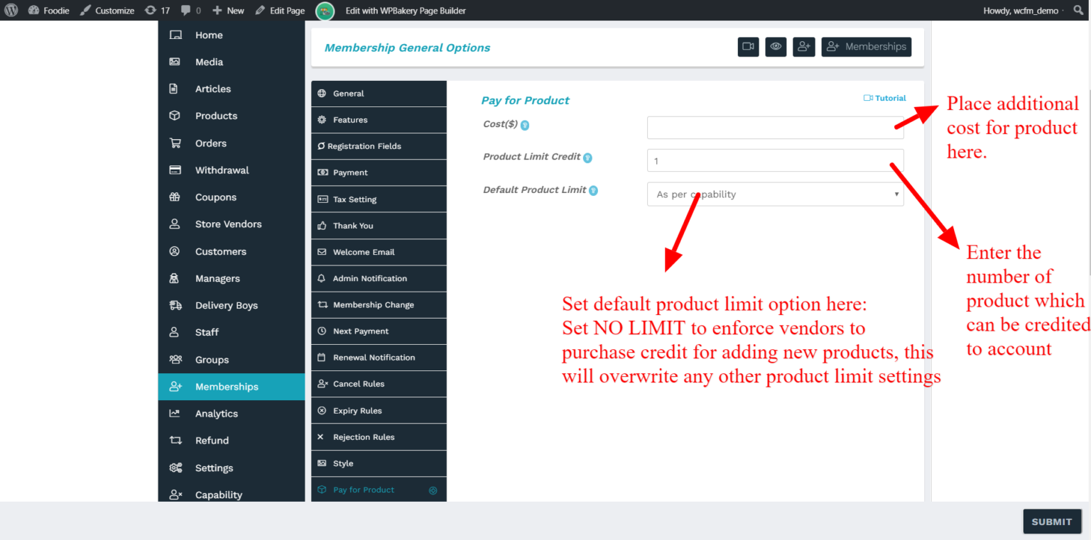 Membership | WCFM Documentation